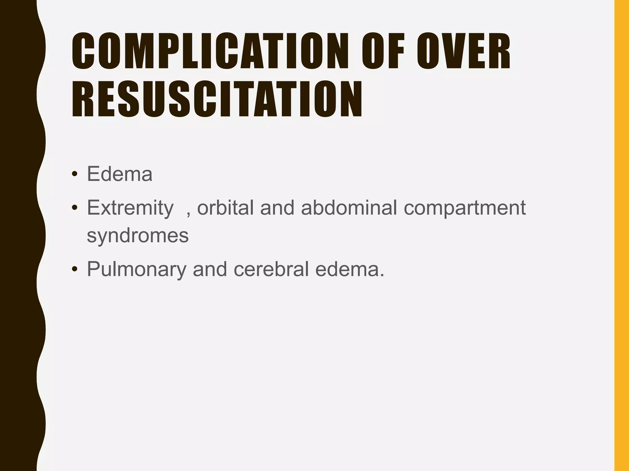 Fluid resuscitation in burn patient | PPTX