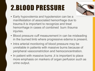 Fluid resuscitation in burn patient | PPTX