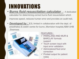 Fluid resuscitation in burn patient | PPTX