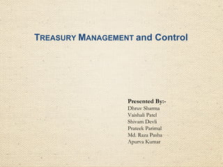 Treasury Management | PPT | Stocks and Bonds | Personal Investing