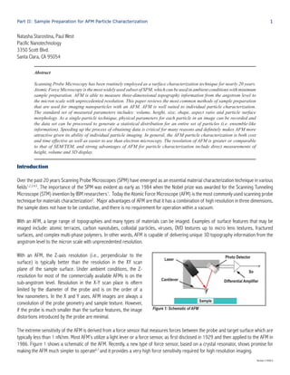Atomic force Microscopy Book | PDF
