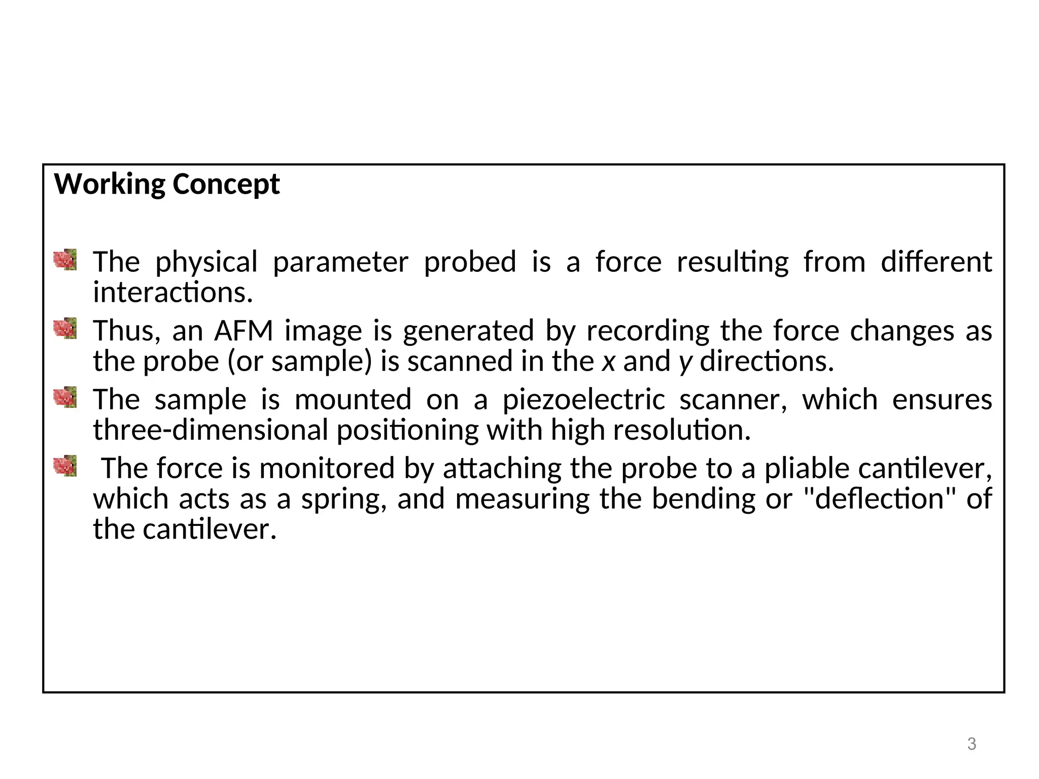 Atomic force microscopy presentation. Ppt | PPT | Chemistry | Science