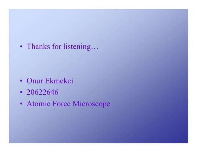 AFM technique aaaaaaaaaaaaaaaaaaaaaaaaaaaaaaa | PPT