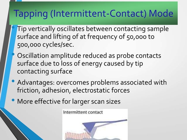 AFM and STM (Scanning probe microscopy) | PPTX | Physics | Science