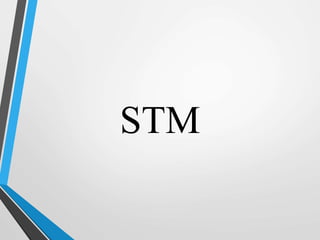 AFM and STM (Scanning probe microscopy) | PPTX