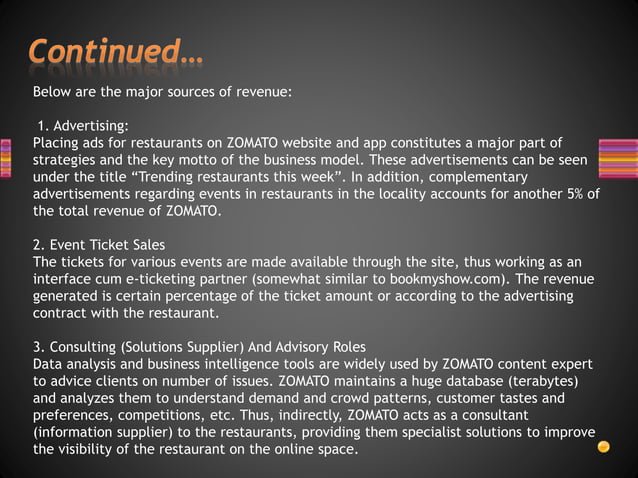 Financial Turnaround Of ZOMATO | PPTX | Business Accounting & Finance ...