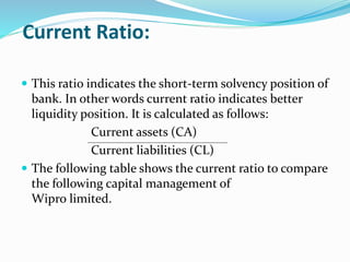 Financial Management- WIPRO | PPTX