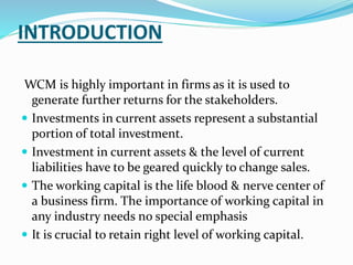 Financial Management- WIPRO | PPTX