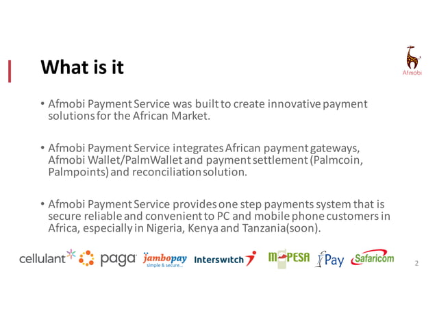 Afmobi Payment Service | PDF | Business Banking & Finance | Business