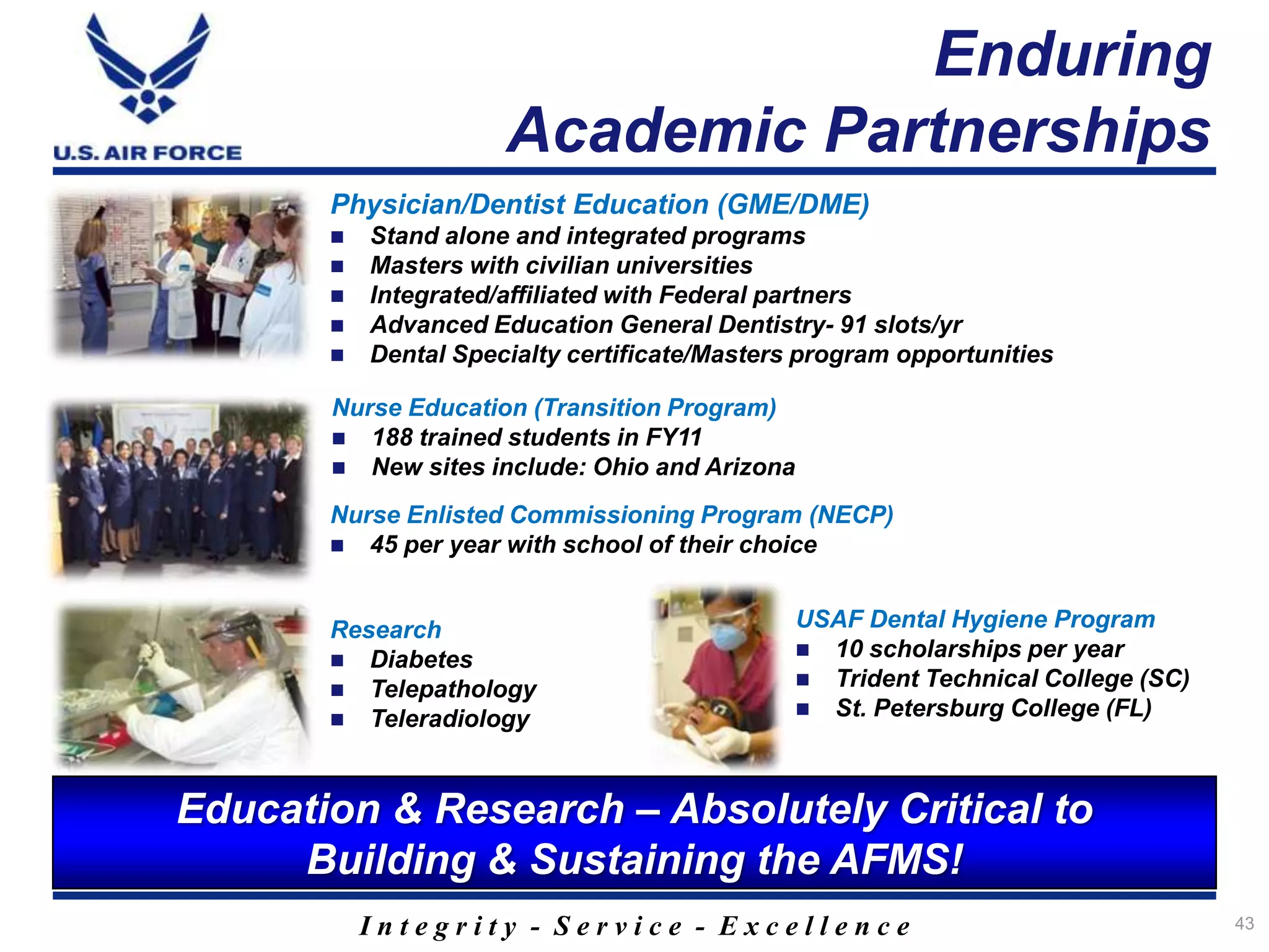 Introduction to the Air Force Medical Service (AFMS) | PPTX