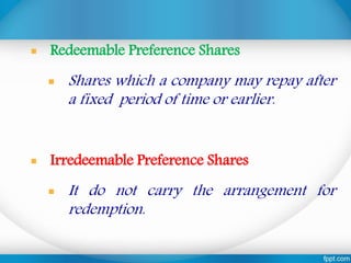 UNIT II COMPANY ACCOUNTS | PPT