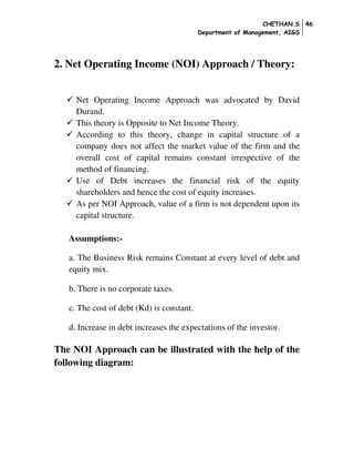ACFM: Cost of Capital and Capital Structure PDF Notes | PDF