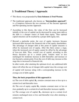 ACFM: Cost of Capital and Capital Structure PDF Notes | PDF