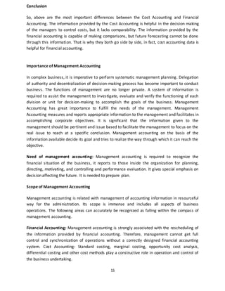 Accounting For Management Unit 1 | DOCX