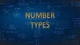 maths presentation number types | PPT