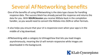 AfNetworking vs. Native + Caching | PPT