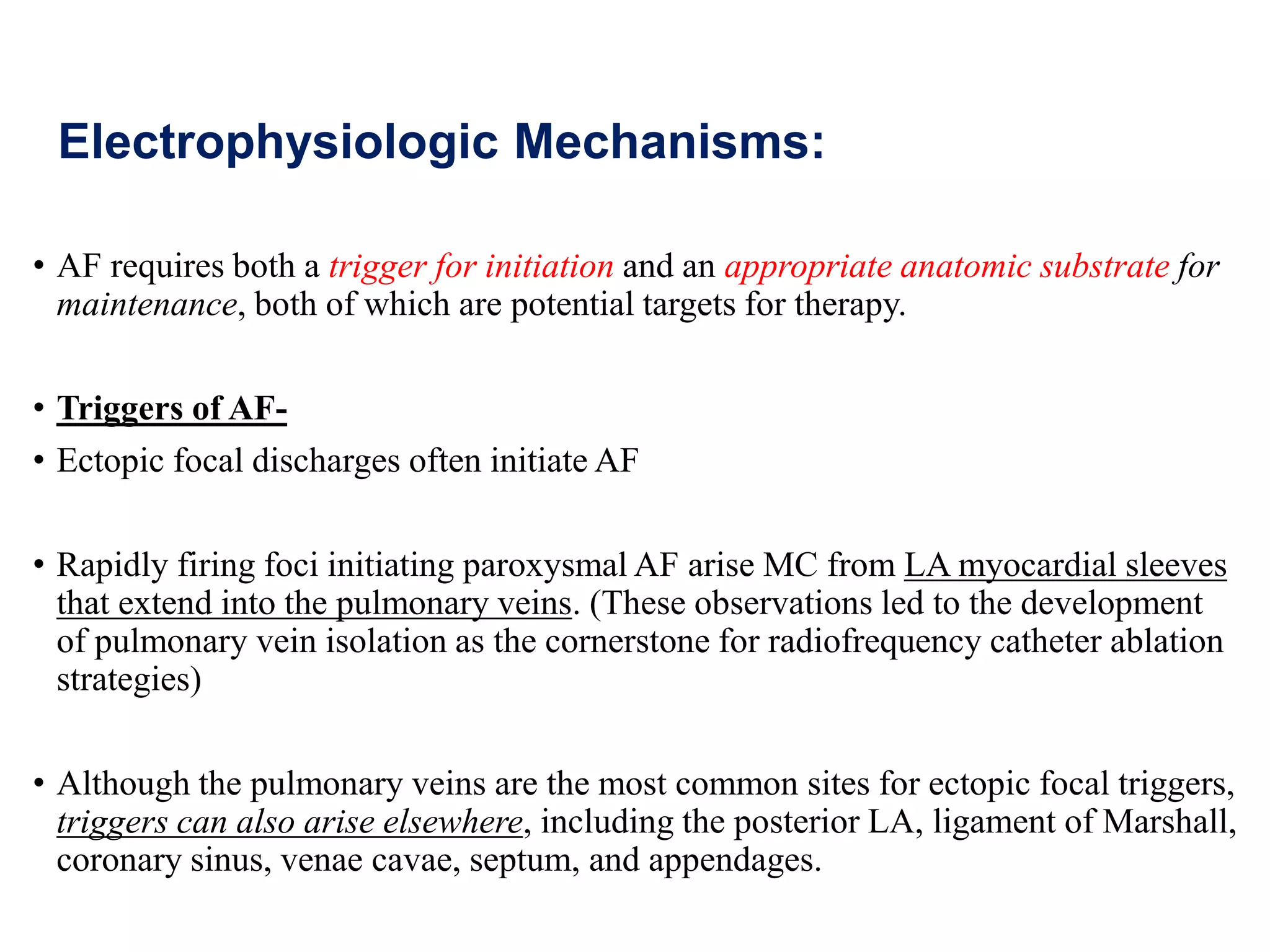 AF- non pharmacological management | PPTX