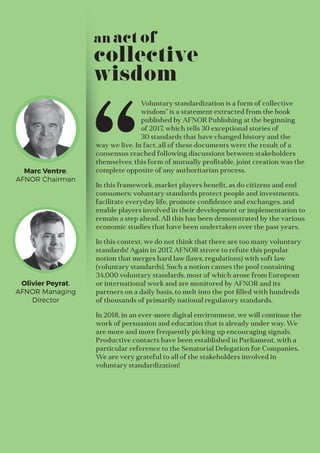 AFNOR 2017 annual report - Essentials | PDF