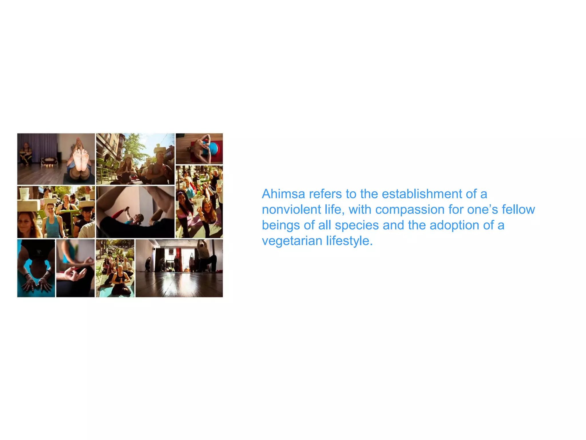 A Focus on Jivamukti Yoga’s Five Tenets | PPT