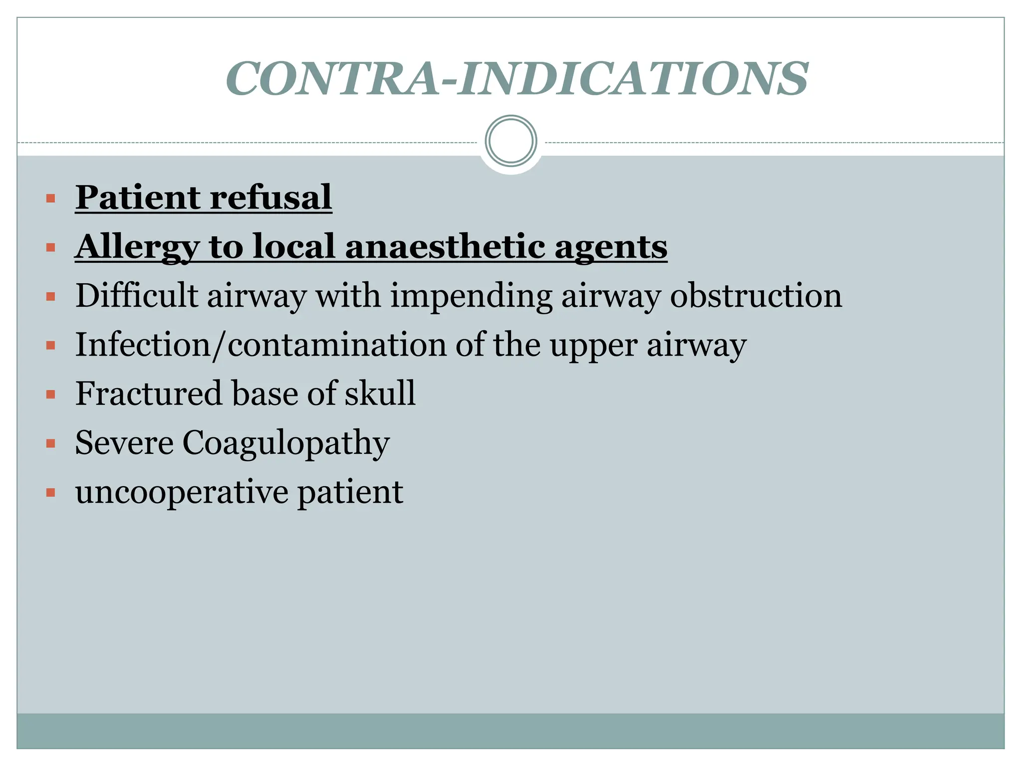 Awake fibrioptic Intubation in difficult airway | PPTX