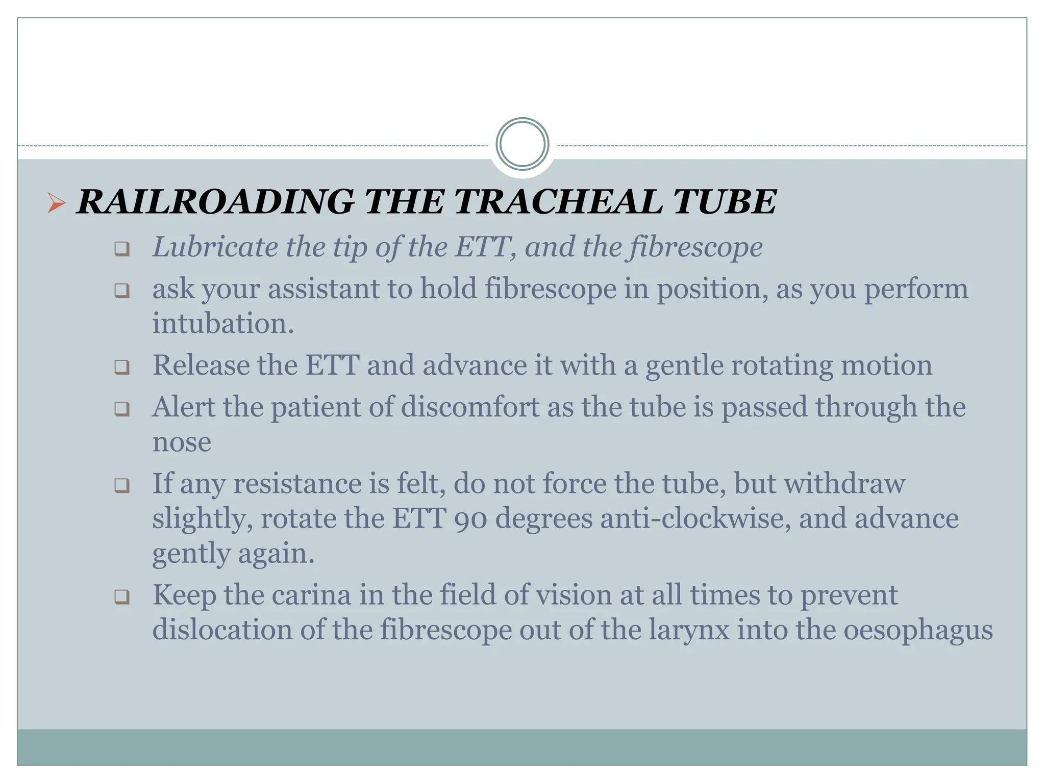 Awake fibrioptic Intubation in difficult airway | PPTX