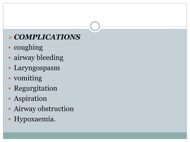 Awake fibrioptic Intubation in difficult airway | PPTX | First Aid ...