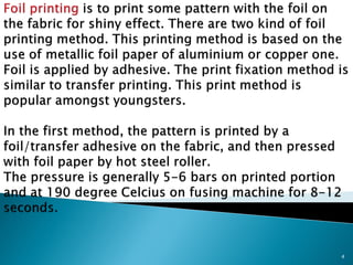 Foil printing | PDF