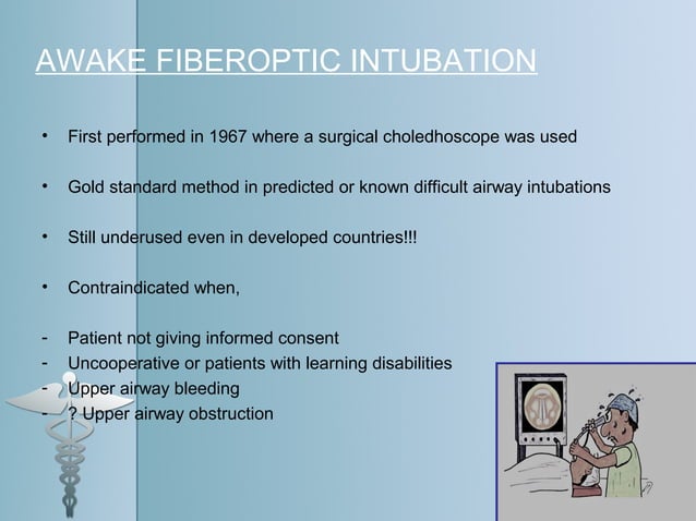 AWAKE FIBEROPTIC INTUBATION & TIVA- simplified | PPT