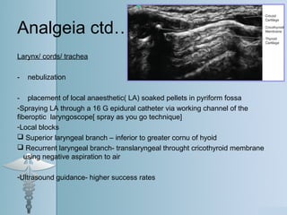 AWAKE FIBEROPTIC INTUBATION & TIVA- simplified | PPT