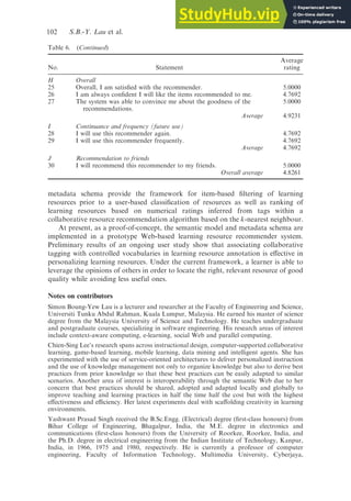 A Folksonomy-Based Lightweight Resource Annotation Metadata Schema For Personalized Hypermedia ...