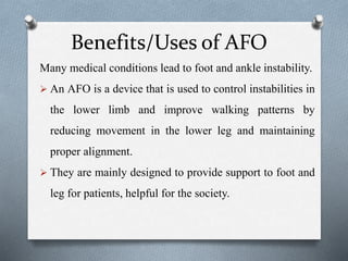 AFO PPT for disabled people born without legs | PPTX | Death, Injury ...