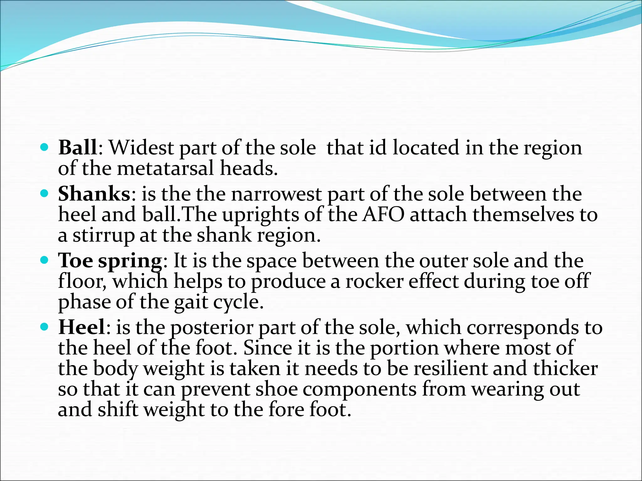 AFO PPT(Ankle foot orthosis, physiotherapy.ppt
