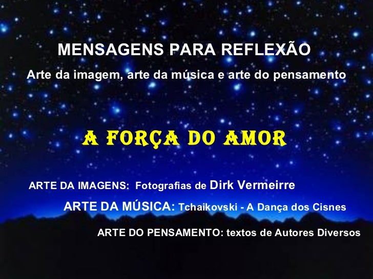 A força do amor