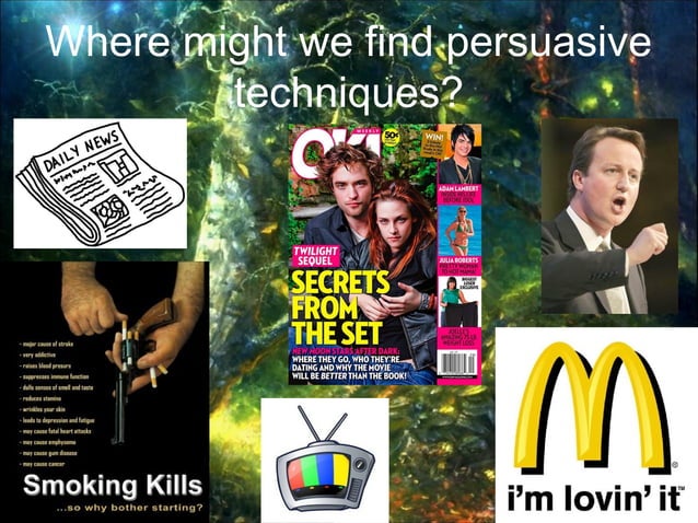 Aforest persuasive techniques 1 | PPT