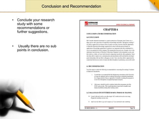 A formal business report | PPT