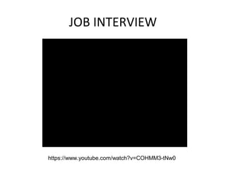 A formal job interview | PPT