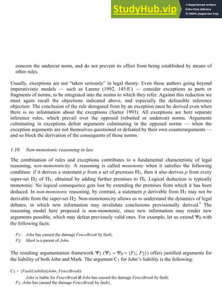 A Formal Model Of Legal Argumentation | PDF