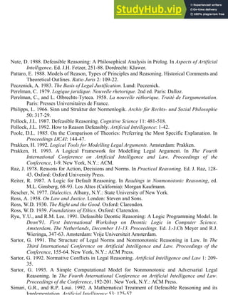 A Formal Model Of Legal Argumentation | PDF
