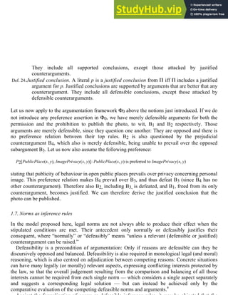 A Formal Model Of Legal Argumentation | PDF