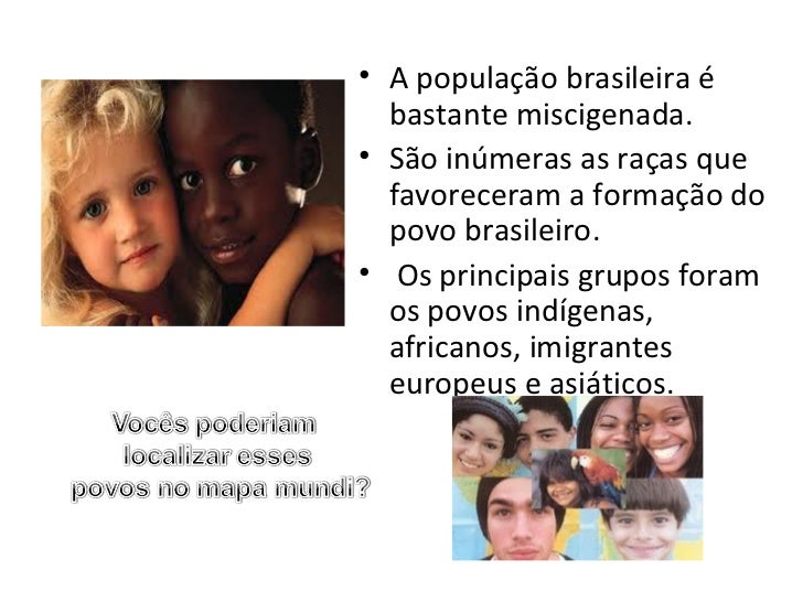 A formação do povo brasileiro