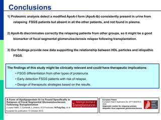 A form of Apolipoprotein A-I is a potential biomarker of focal ...