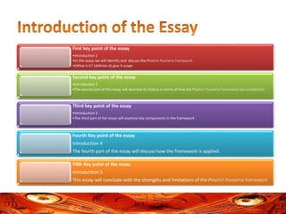 A formula for structuring and layering an essay | PPTX