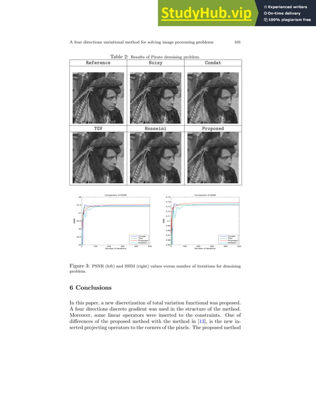 A Four Directions Variational Method For Solving Image Processing Problems Pdf