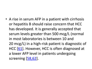 Alfa feto protein or AFP | PPTX