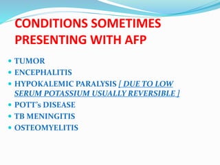 AFP Surveillance to End Polio | PPTX