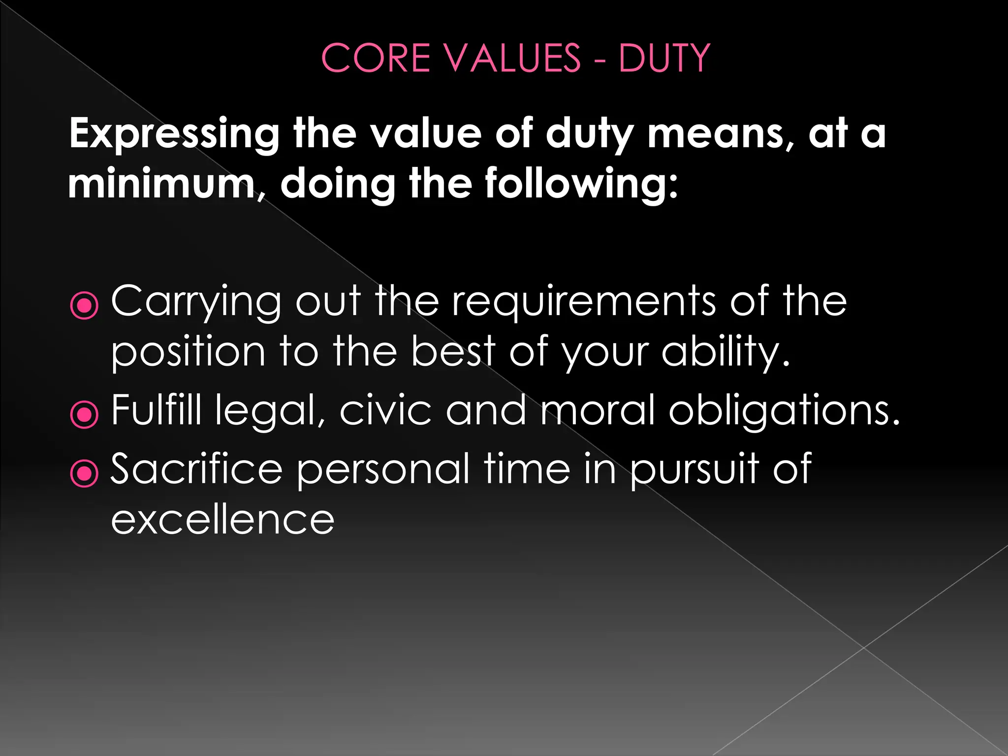 AFP-CORE-VALUES | PPTX