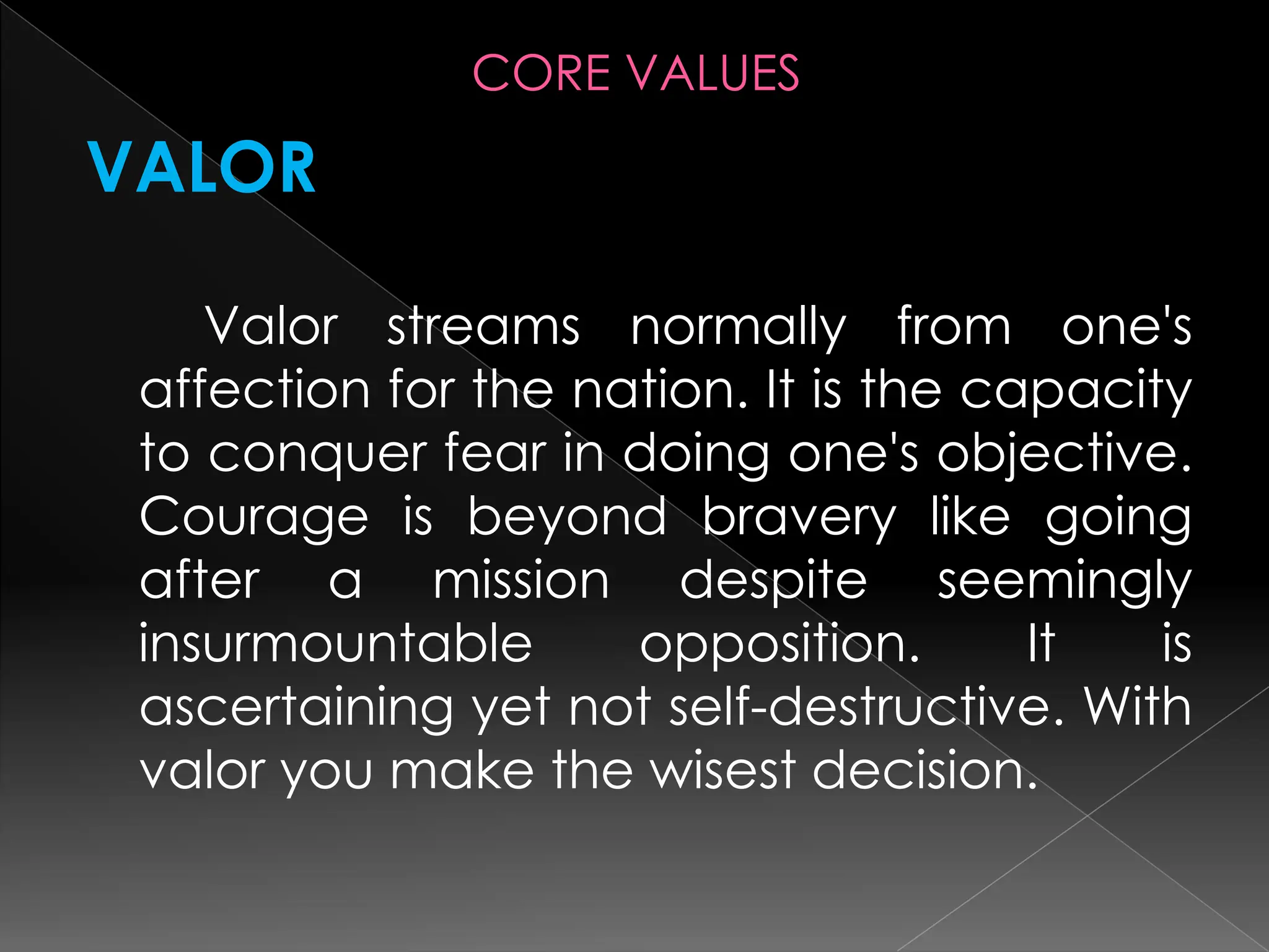 AFP-CORE-VALUES | PPTX