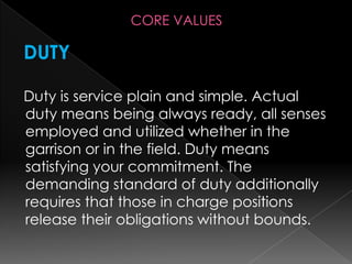 AFP-CORE-VALUES | PPTX