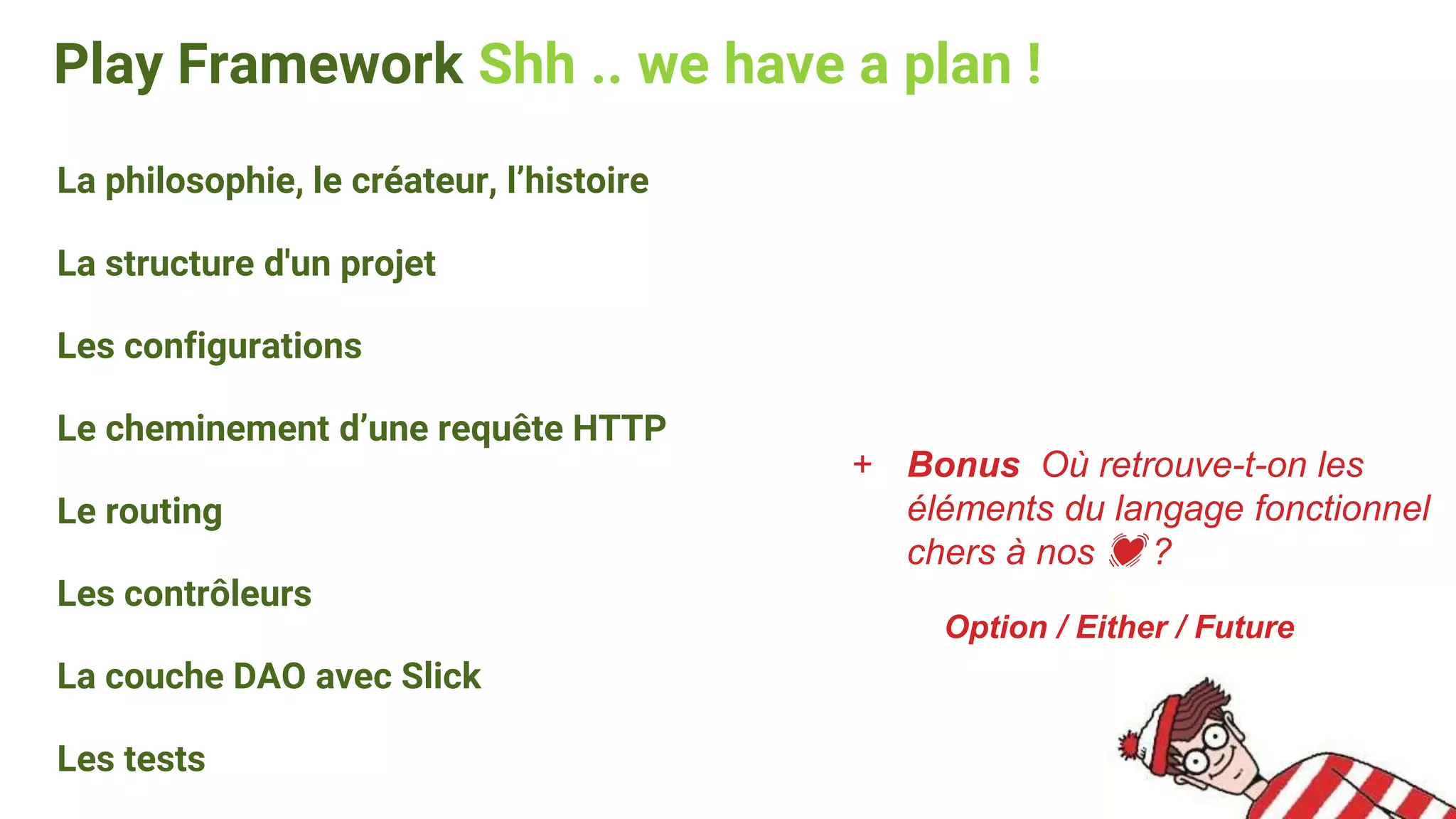 Fp Découverte De Play Framework Scala Ppt 1106