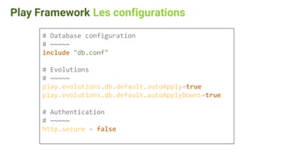 FP - Découverte de Play Framework Scala | PPT